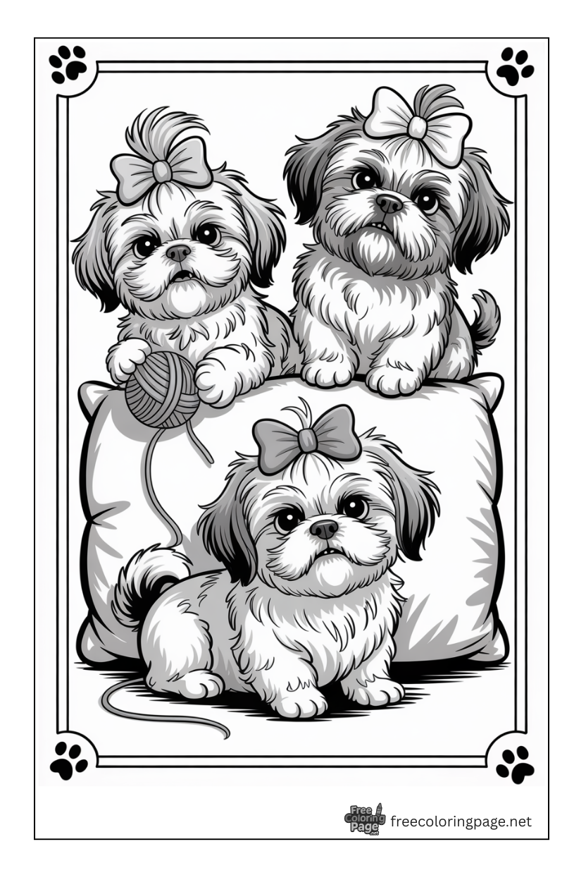 70+ Dog Coloring Pages – Creative & Fun Puppy Pictures