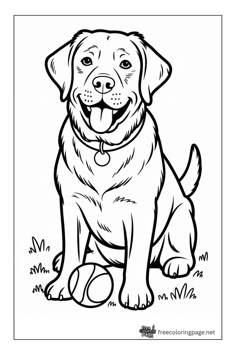 70+ Dog Coloring Pages – Creative & Fun Puppy Pictures