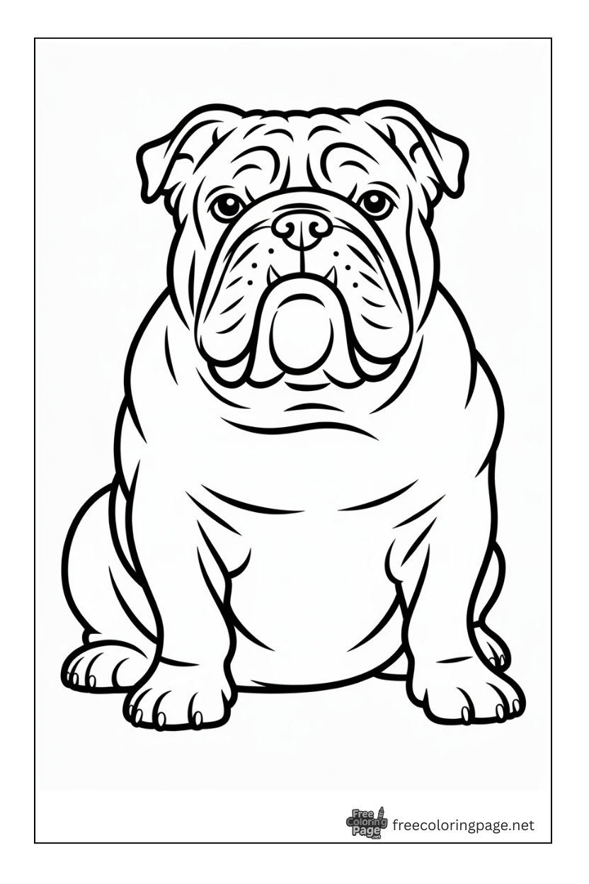 70+ Dog Coloring Pages – Creative & Fun Puppy Pictures