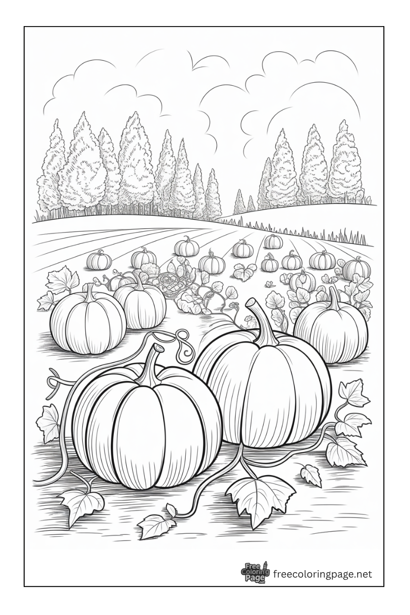 30 Autumn Fall Coloring Pages free | Learning & creativity