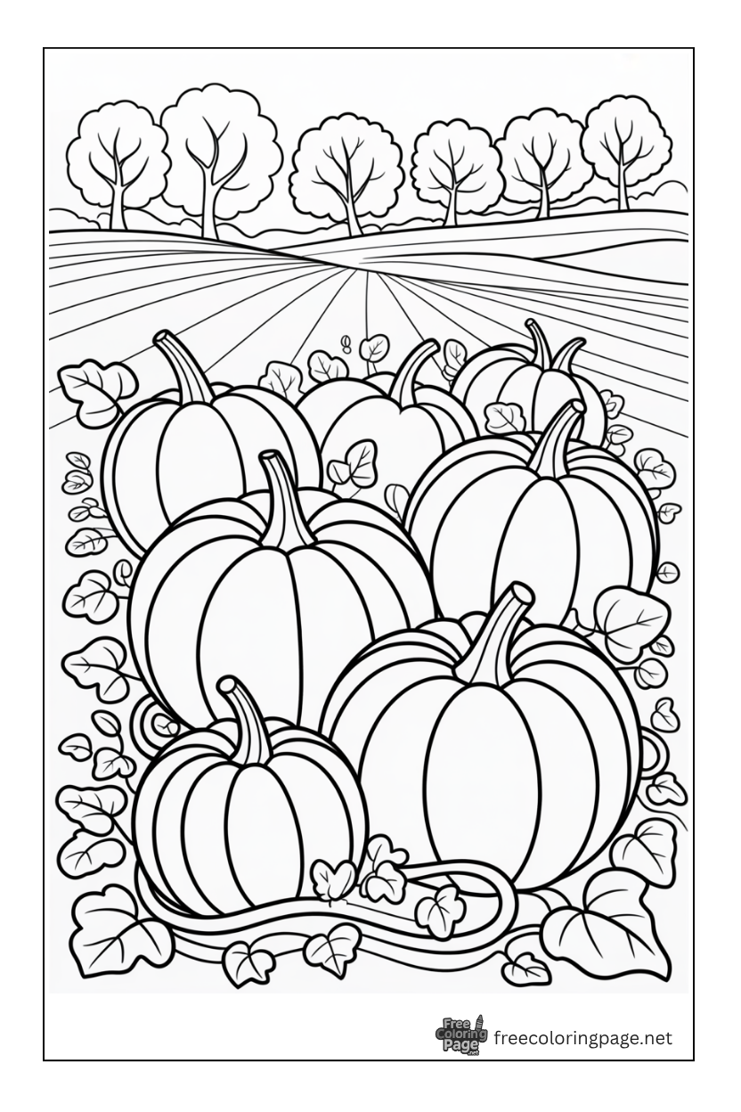30 Autumn Fall Coloring Pages free | Learning & creativity