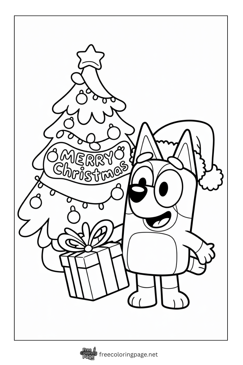 40+ Bluey Coloring Pages – Learning and fun for Kids
