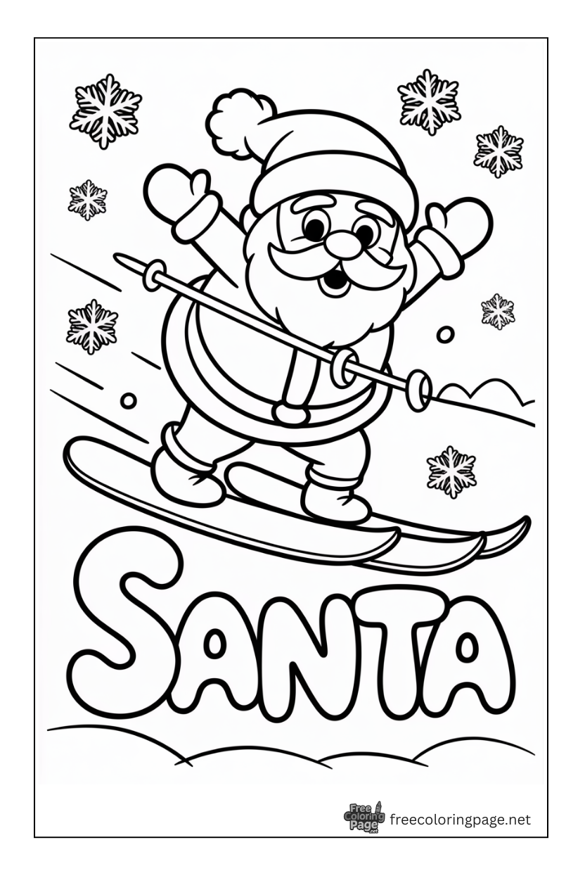 100+ Christmas Coloring Pages | Printable Holiday Fun