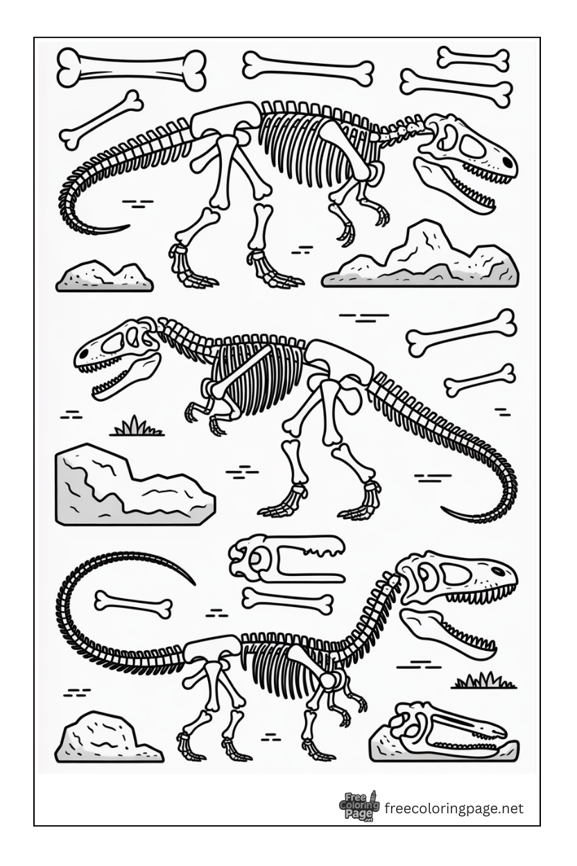Dinosaur Coloring Pages – Fun Learning & Creativity