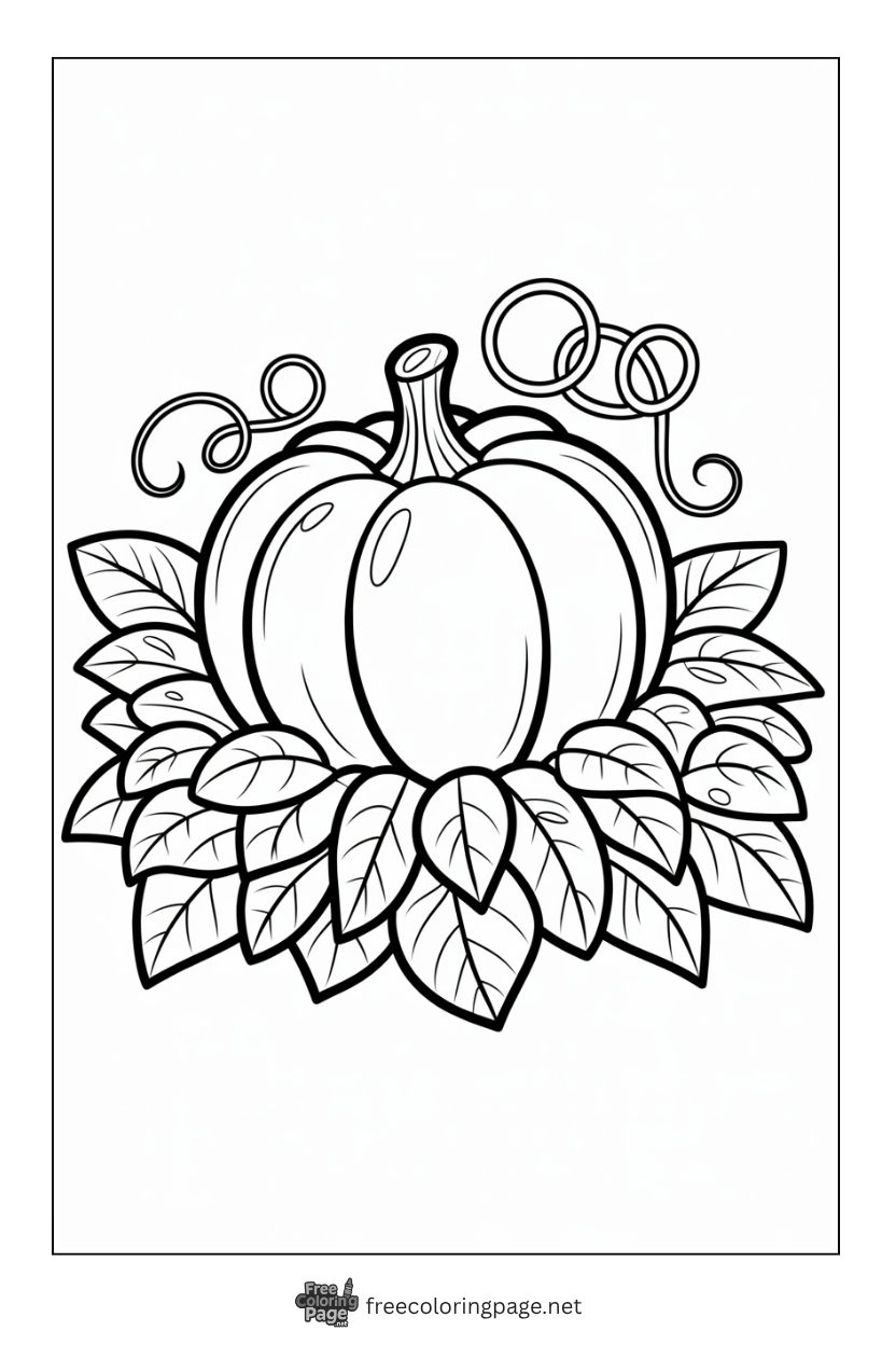 Thanksgiving coloring pages | Creative and educational