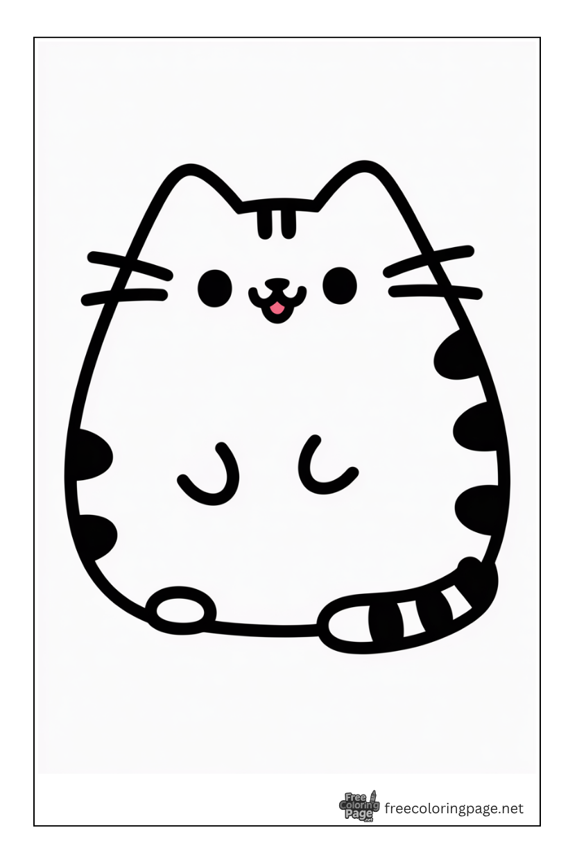 60+ Cat coloring pages- Creative & Realistic Cat images