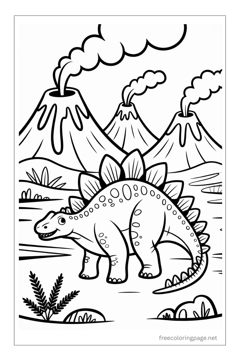 Dinosaur Coloring Pages – Fun Learning & Creativity