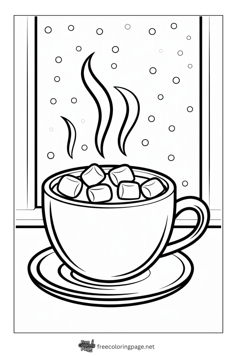 Winter Coloring Pages | Fun & Learning for kids