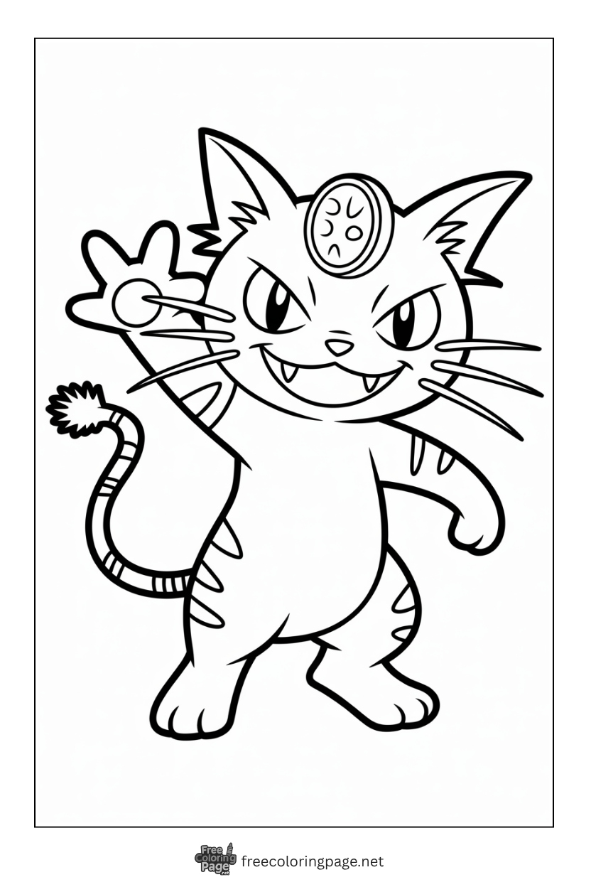 Pokemon Coloring Pages – Free Printable for Kids & Adults