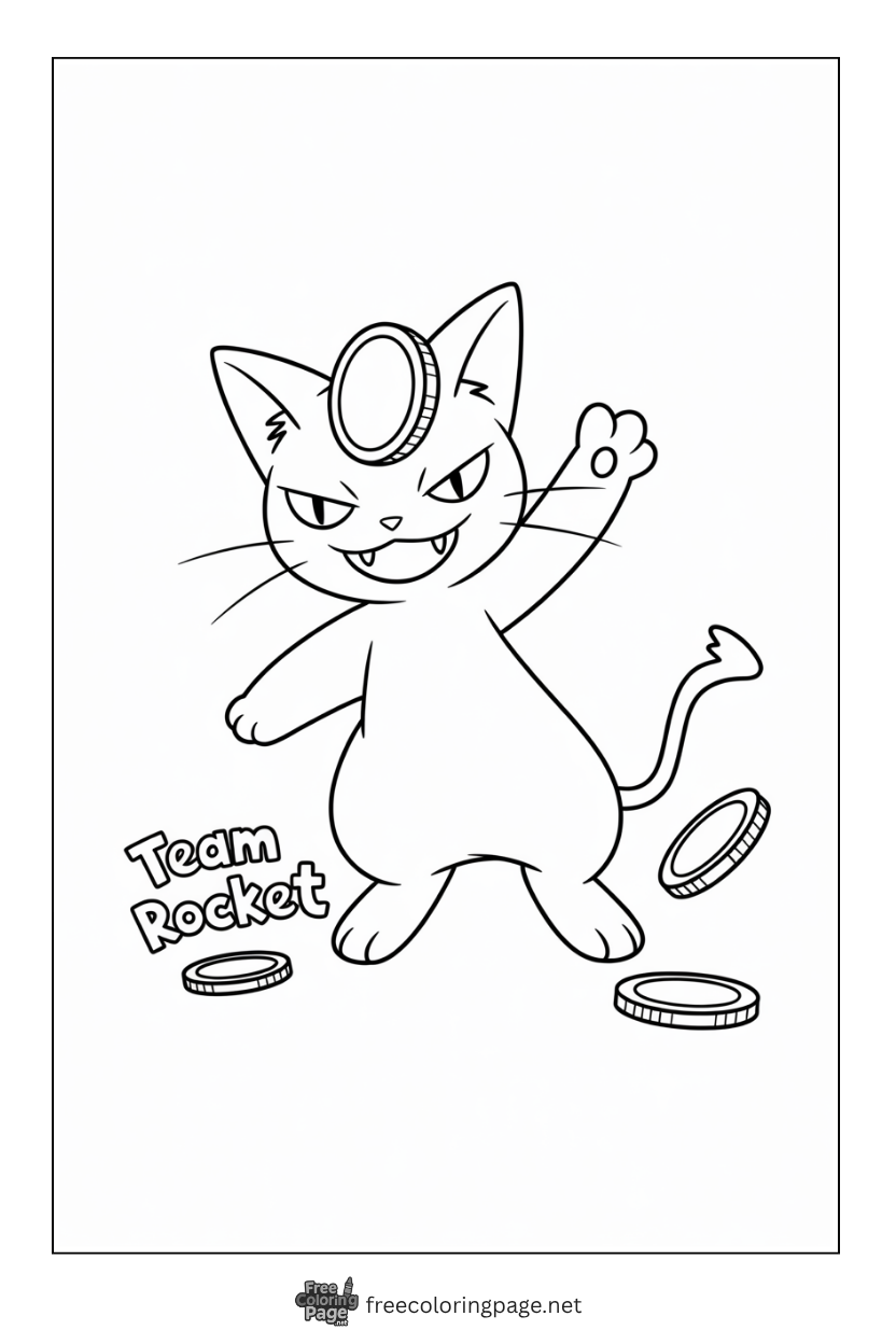 Pokemon Coloring Pages – Free Printable for Kids & Adults