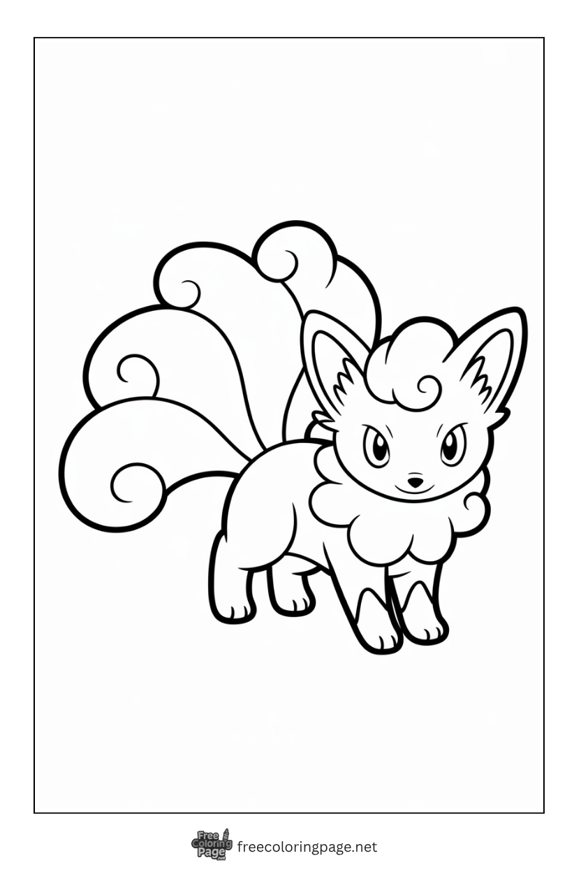 Pokemon Coloring Pages – Free Printable for Kids & Adults