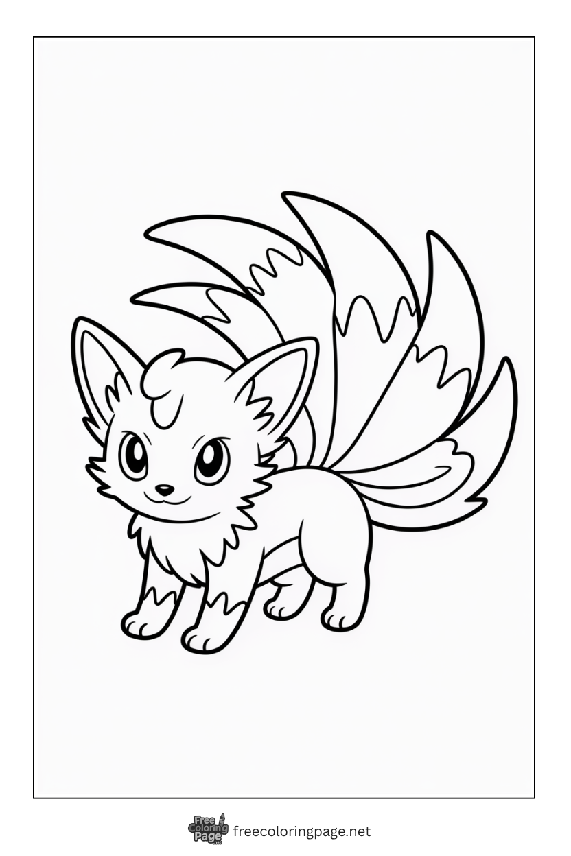 Pokemon Coloring Pages – Free Printable for Kids & Adults