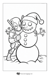 55+ Deadpool Coloring Pages – Free Printable Sheets for Kids