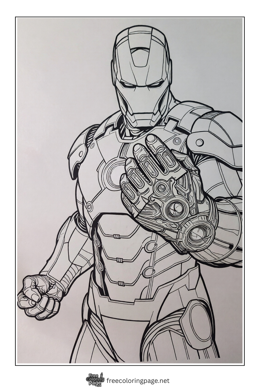 40+ Free Iron Man Coloring Pages | Printable Coloring Sheets