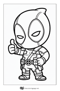 55+ Deadpool Coloring Pages – Free Printable Sheets for Kids