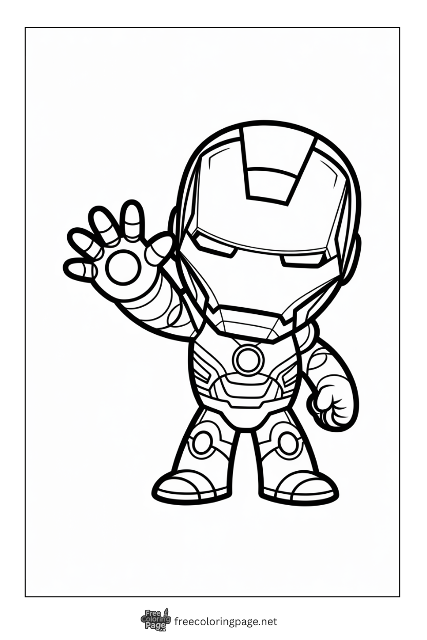 40+ Free Iron Man Coloring Pages | Printable Coloring Sheets