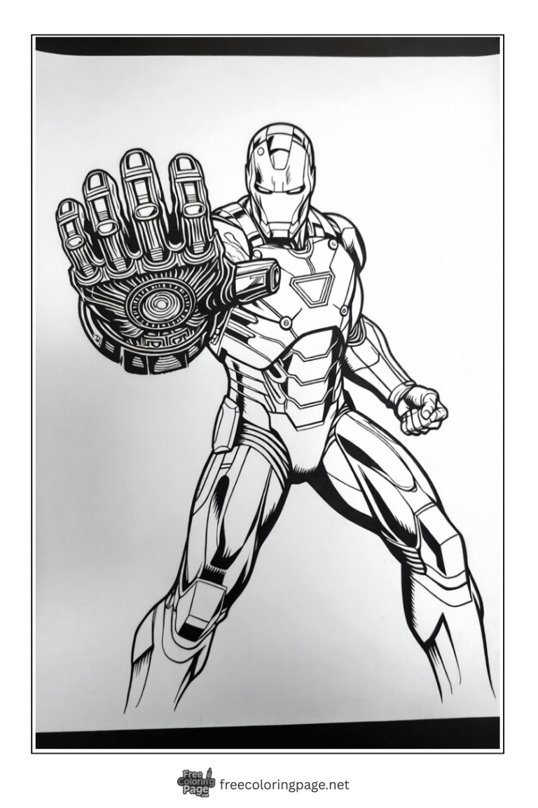 40+ Free Iron Man Coloring Pages | Printable Coloring Sheets