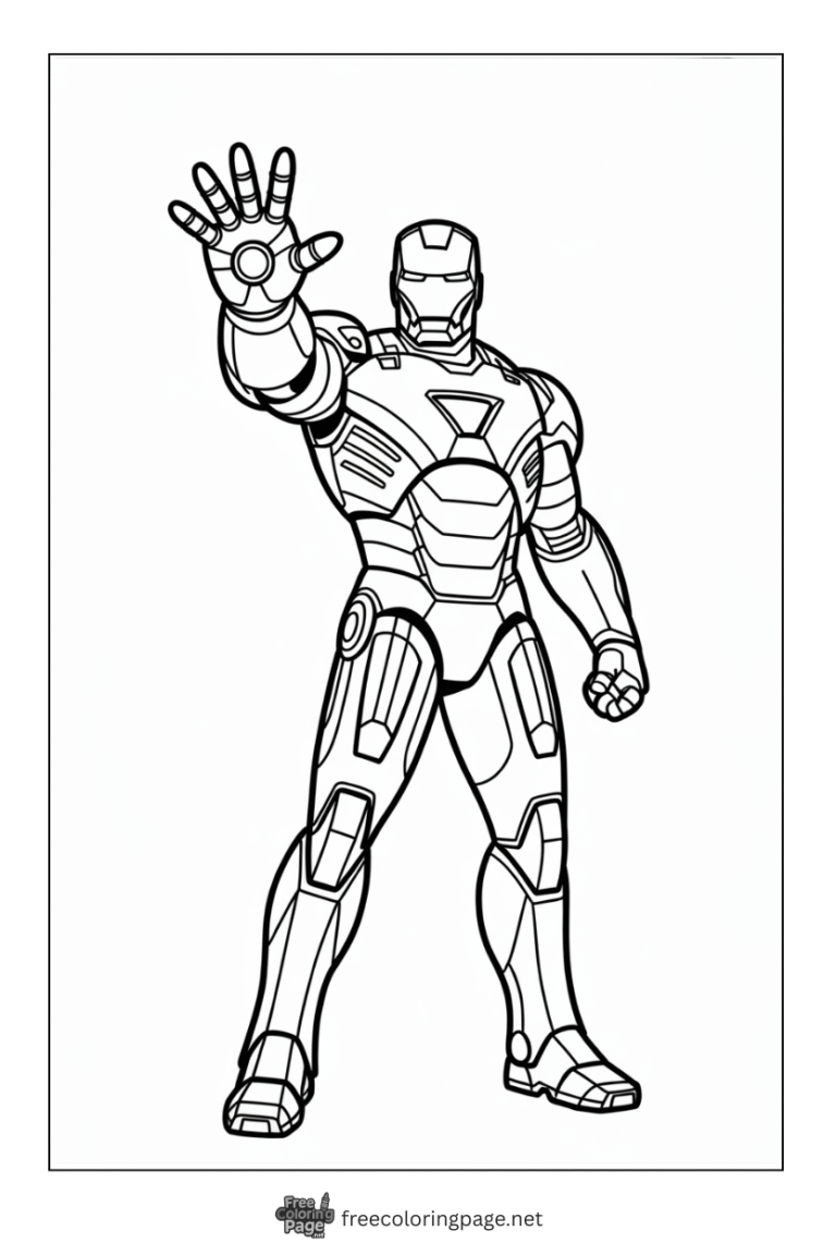 40+ Free Iron Man Coloring Pages | Printable Coloring Sheets