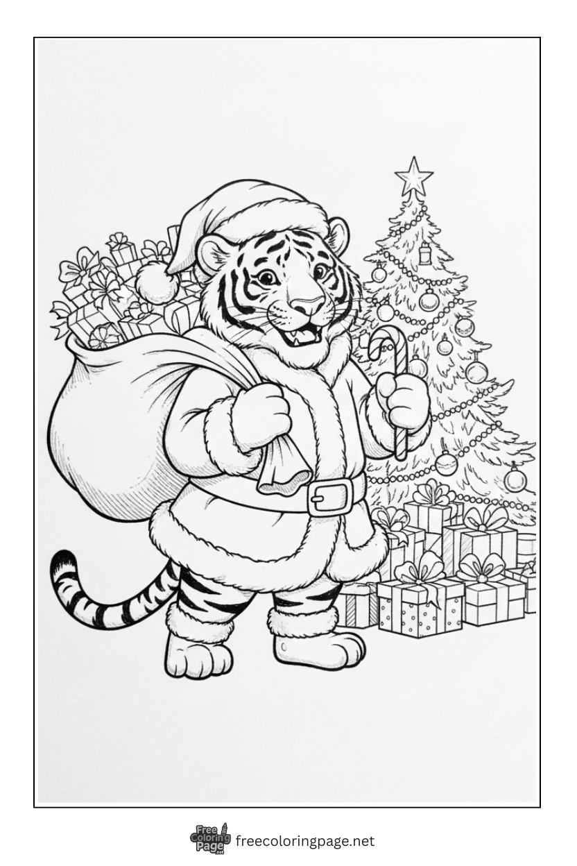 60+ Tiger Coloring Pages – Free Printable Tiger Sheets