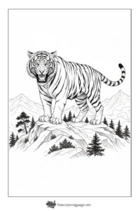 60+ Tiger Coloring Pages – Free Printable Tiger Sheets