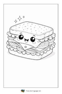 65+ Cute Food Coloring Pages – Download Free printables