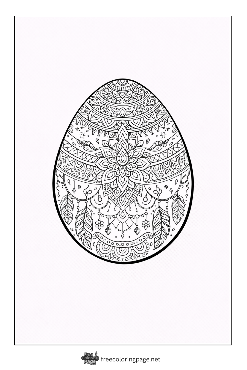 90+ Easter Coloring Pages – Free Printable Bunny & Egg Pages