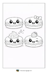 65+ Cute Food Coloring Pages – Download Free printables