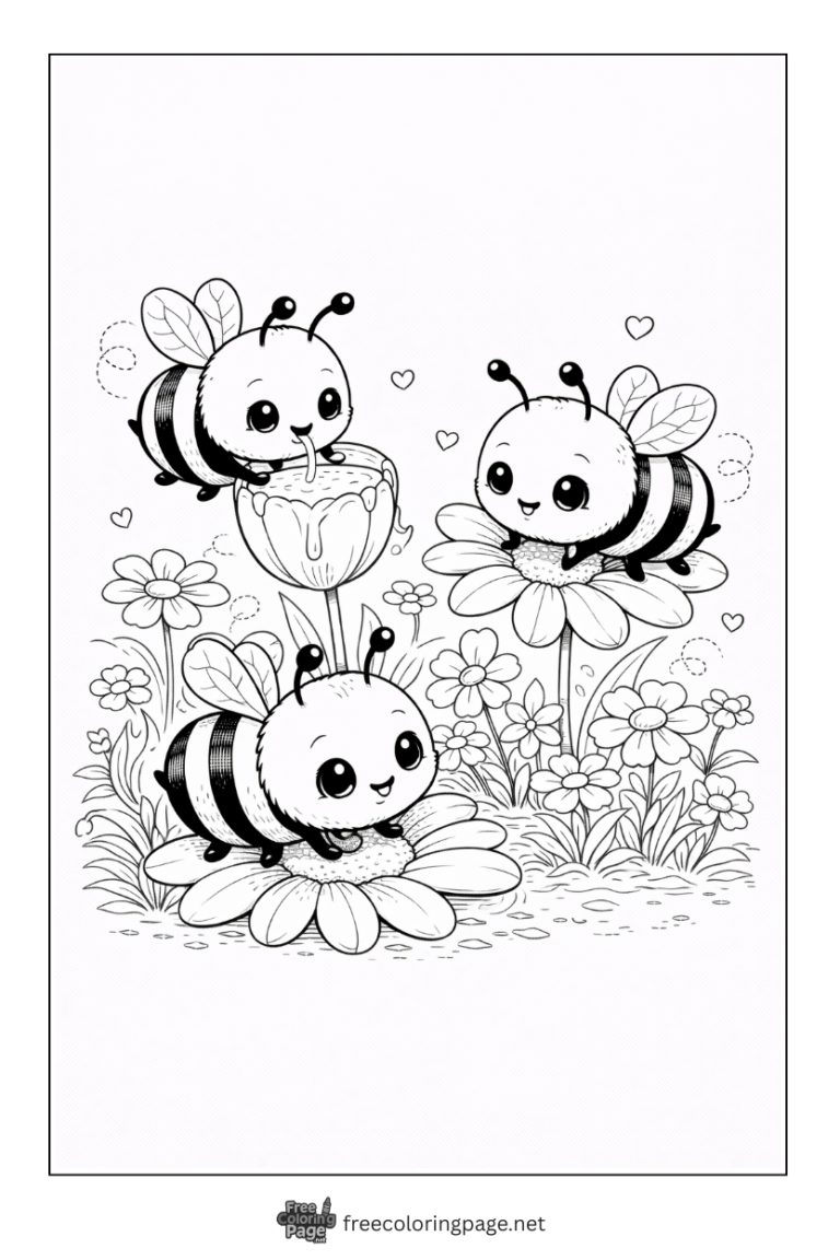 50+ Spring coloring pages for kids and adults