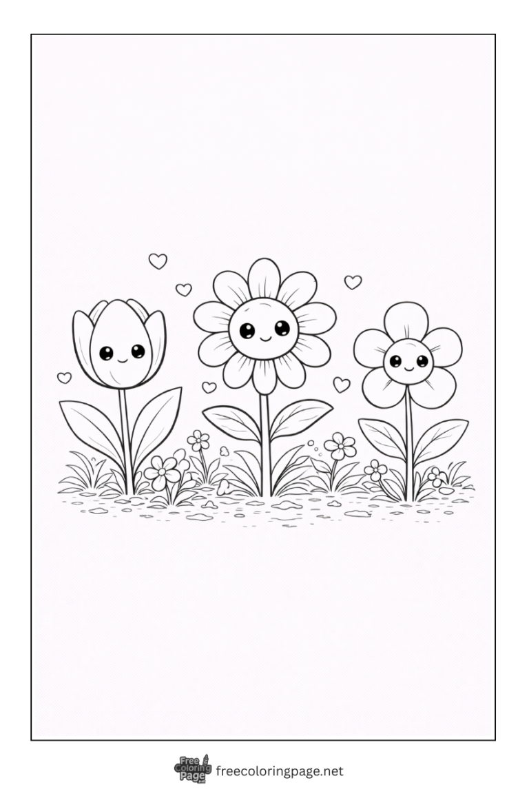 50+ Spring coloring pages for kids and adults