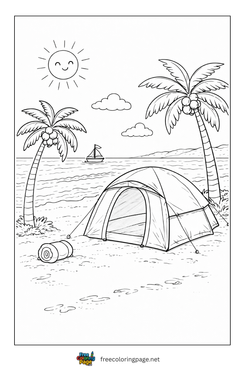 70+ Summer Coloring Pages – Free Printable Fun for Kids