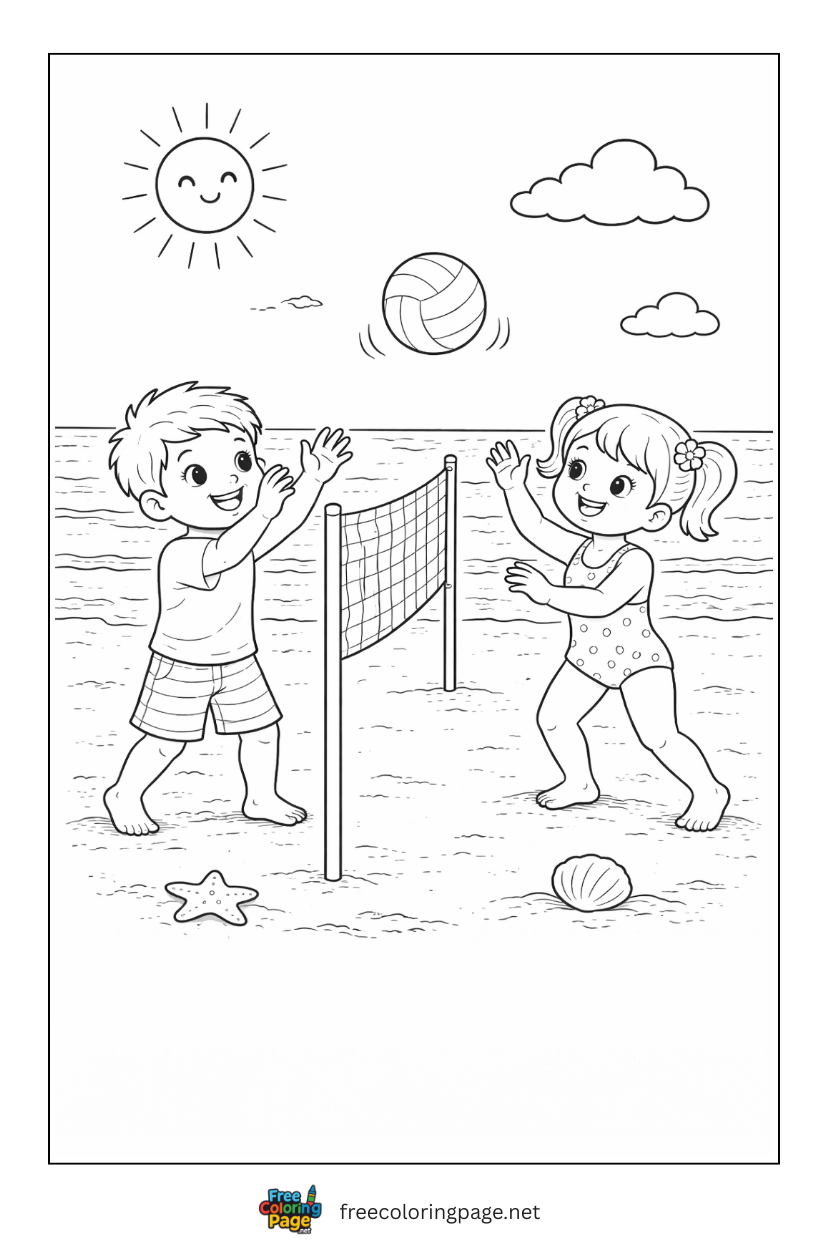 70+ Summer Coloring Pages – Free Printable Fun for Kids